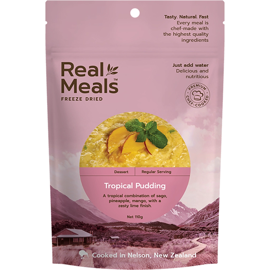 Real Meals Tropical Pudding 110g — Tom's Outdoors