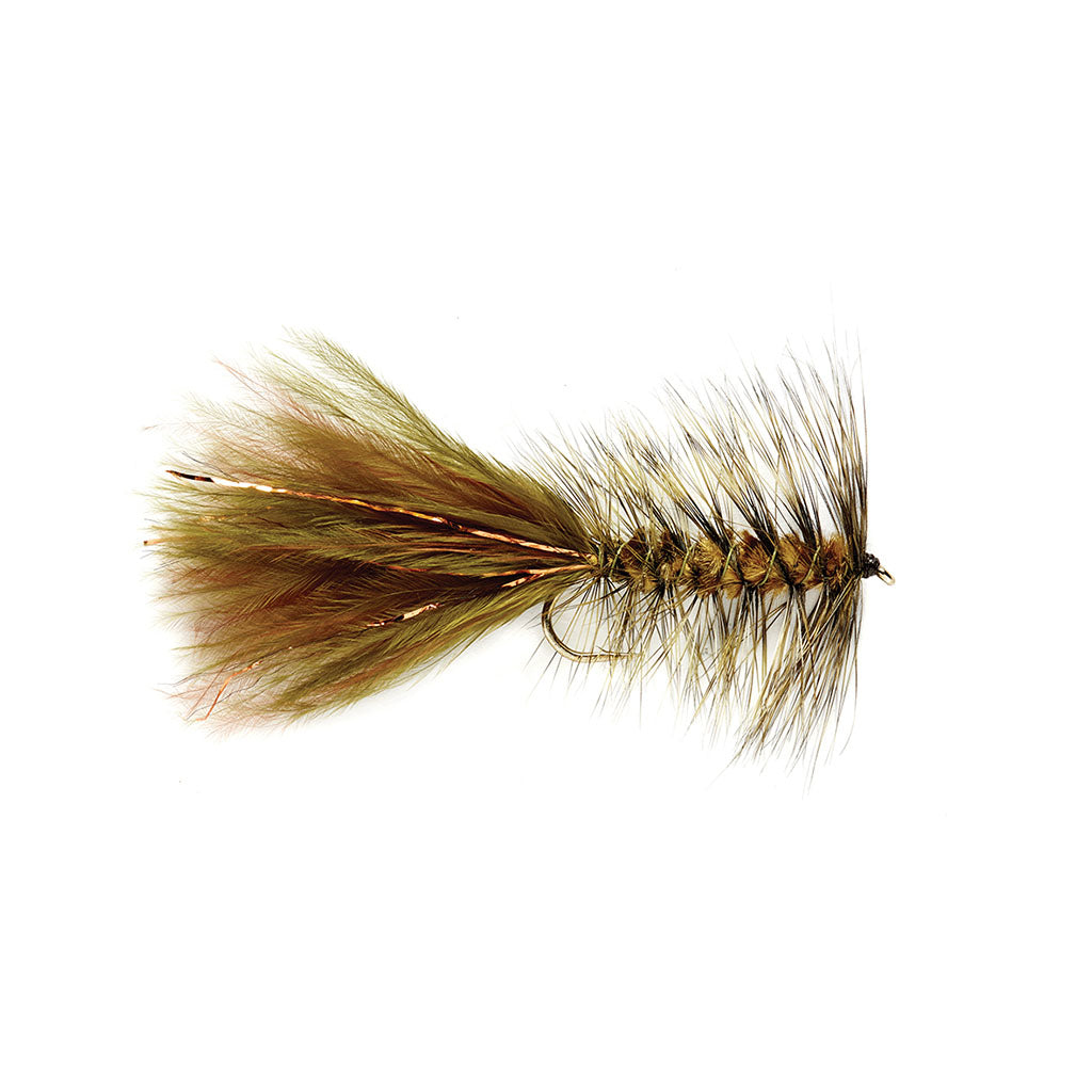 Fulling Mill Woolly Bugger Grizzly — Tom's Outdoors